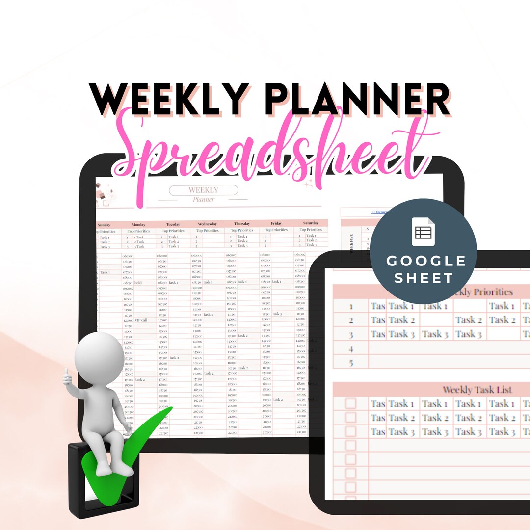 Weekly Planner Printable Landscape Online for Students Best Seller ...