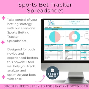 Sports Betting Spreadsheet Google Sheets Dashboard Template Simple Log ...