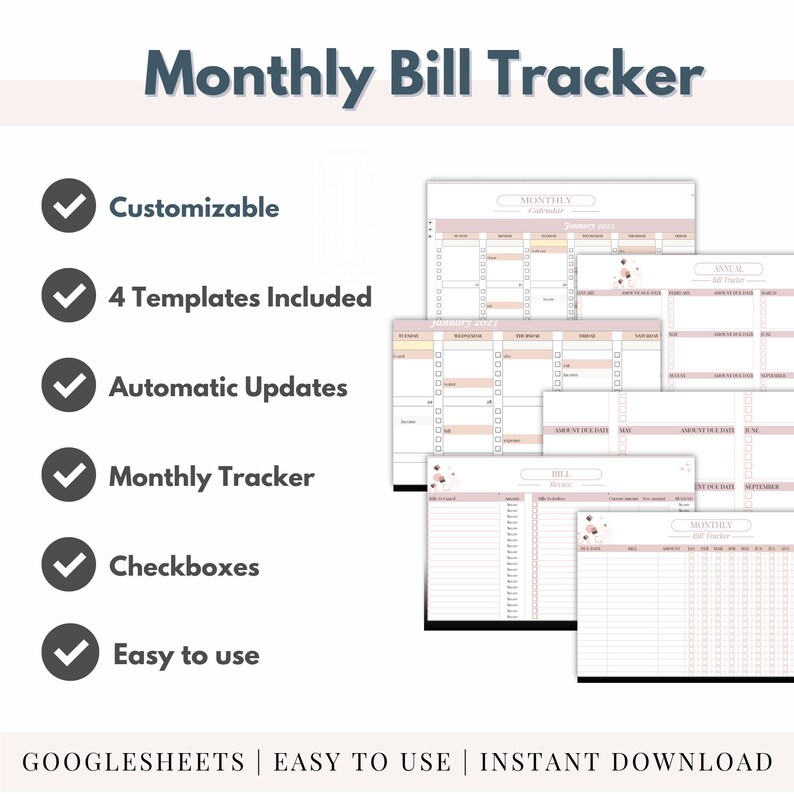 Pay Bill Template Monthly Bill List Template Credit Card Bill Template ...