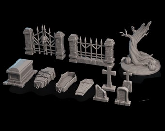 Gravebrute Graveyard Collection DND Dungeons & Dragons - Etsy