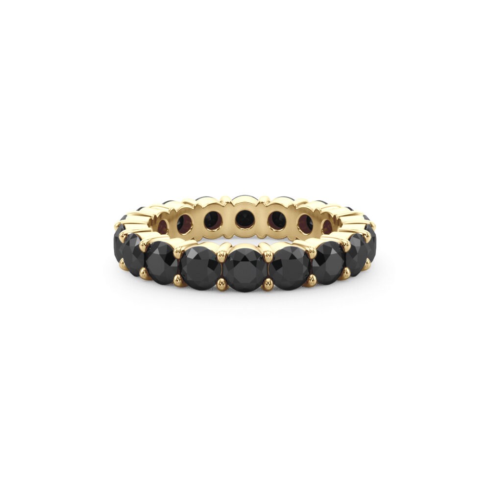 Black Diamond Eternity Band, Eternity Band, Black Diamond Ring ...