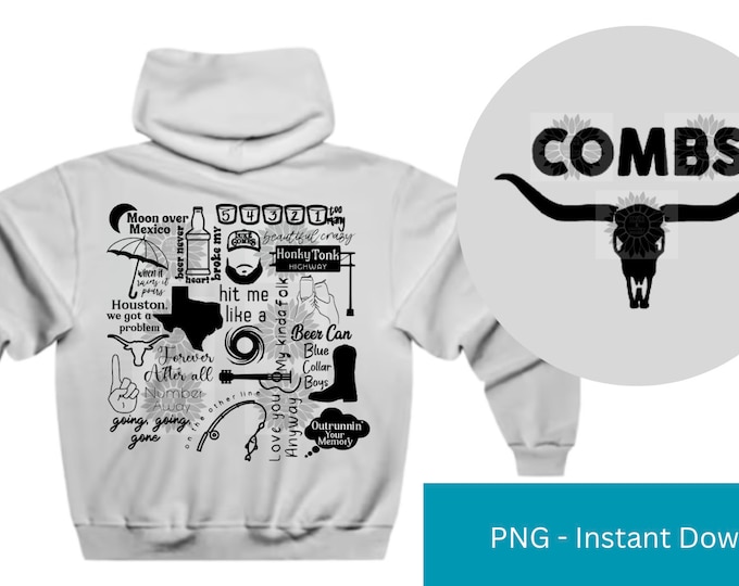 Luke Combs Digital Design / SVG / Cricut / Cut File / Sublimation ...