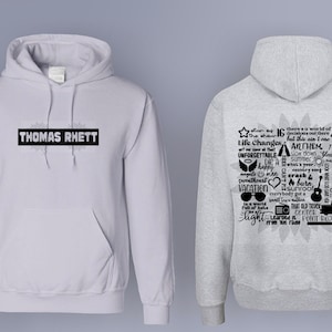 Thomas Rhett Song Collage PNG/SVG for T-shirt/hoodie - Etsy