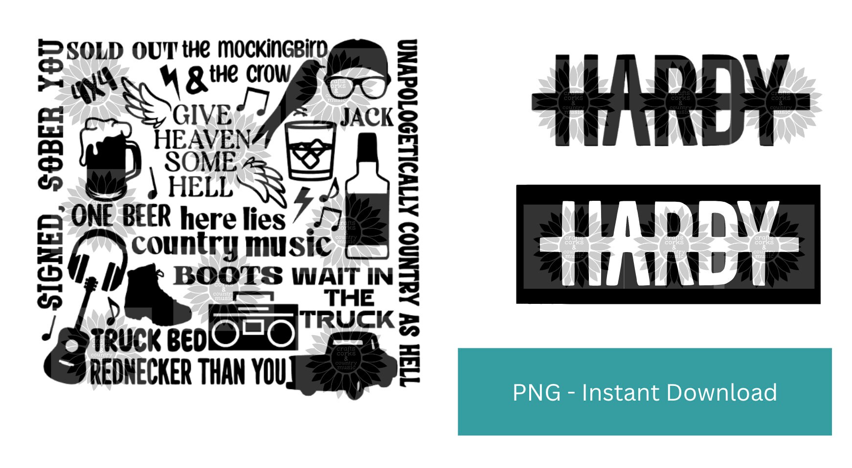 HARDY Song Collage PNG for Shirt/sweatshirt - Etsy