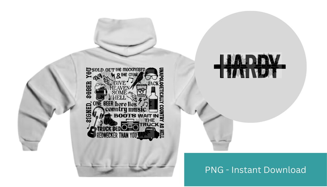 HARDY Song Collage PNG for Shirt/sweatshirt - Etsy