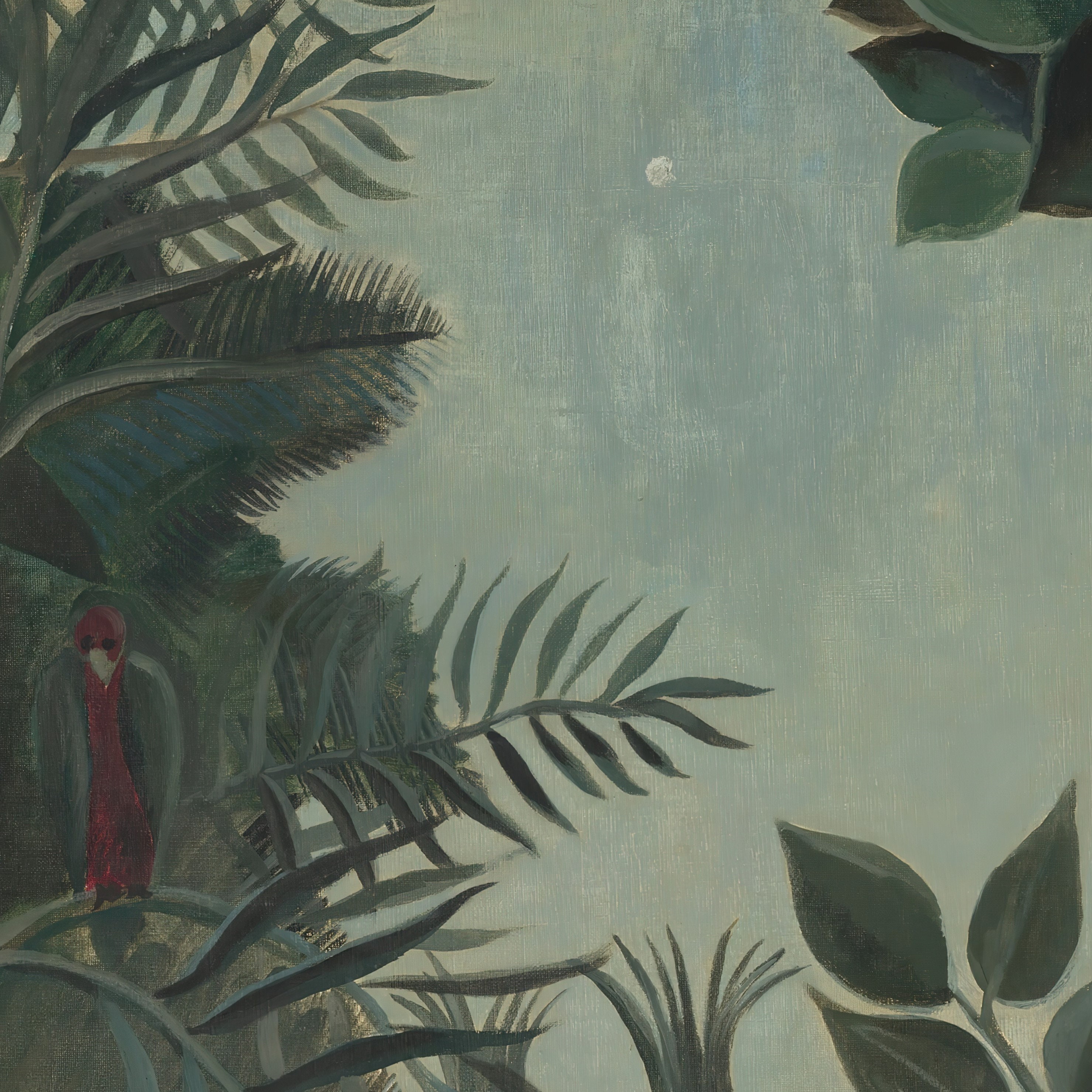 Printable Equatorial Jungle by Henri Rousseau | Tropical Jungle Vintage ...