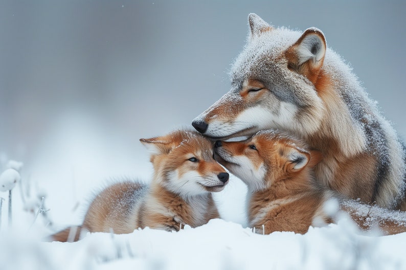 Wolves - 5 Images - Etsy