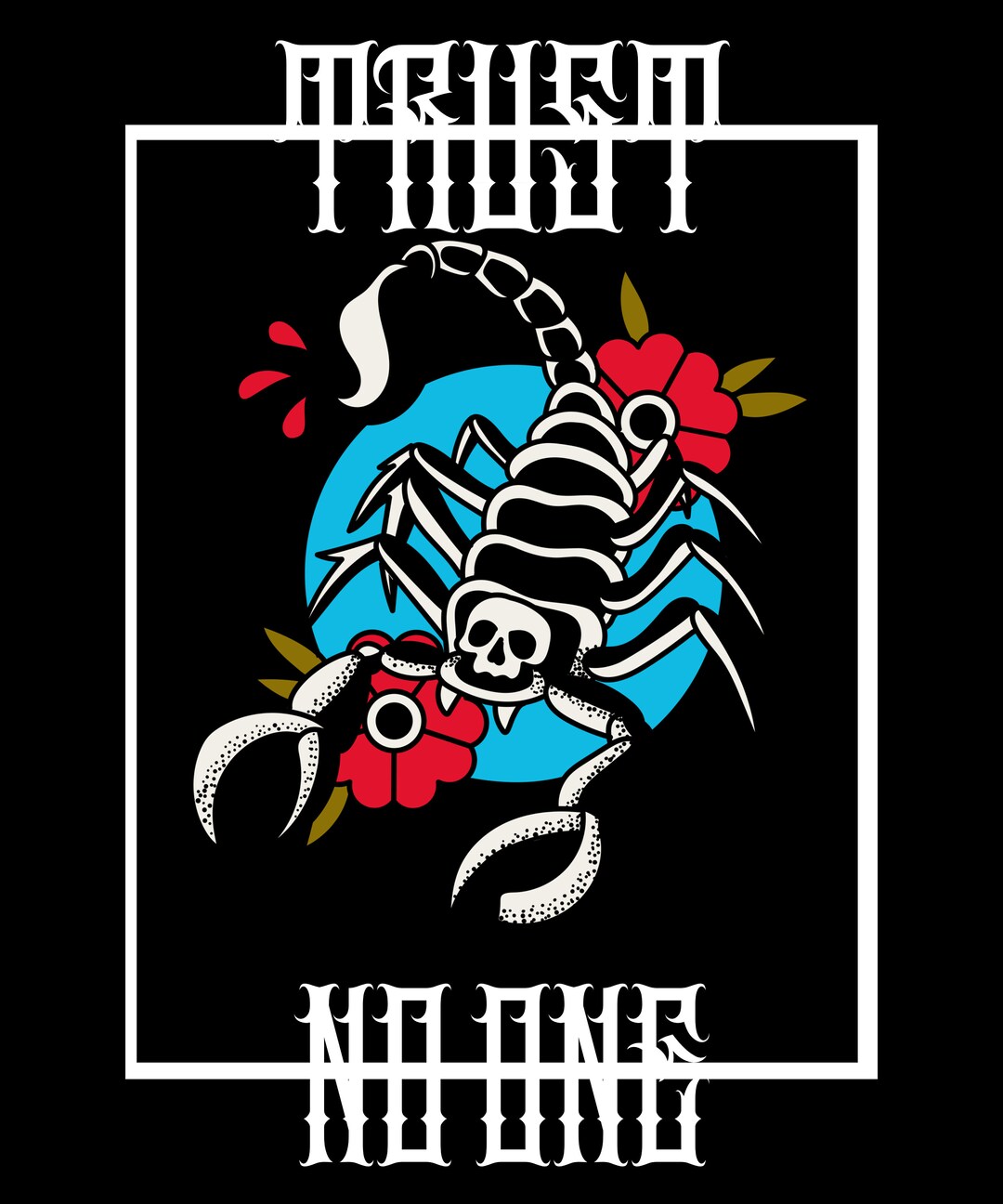 Trust No One Design - Etsy
