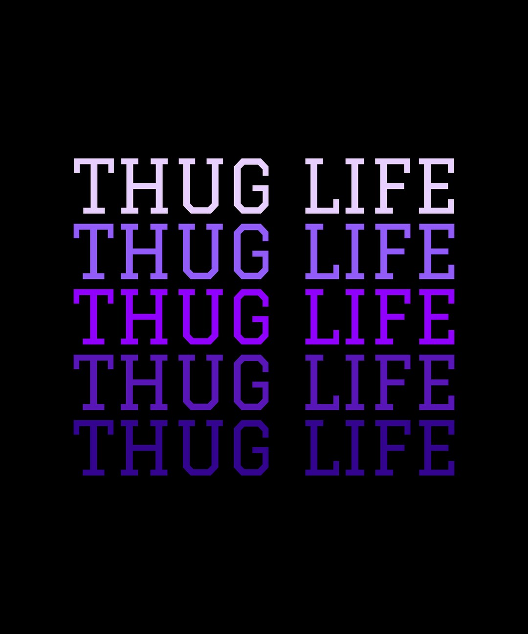 Thug Life Design - Etsy
