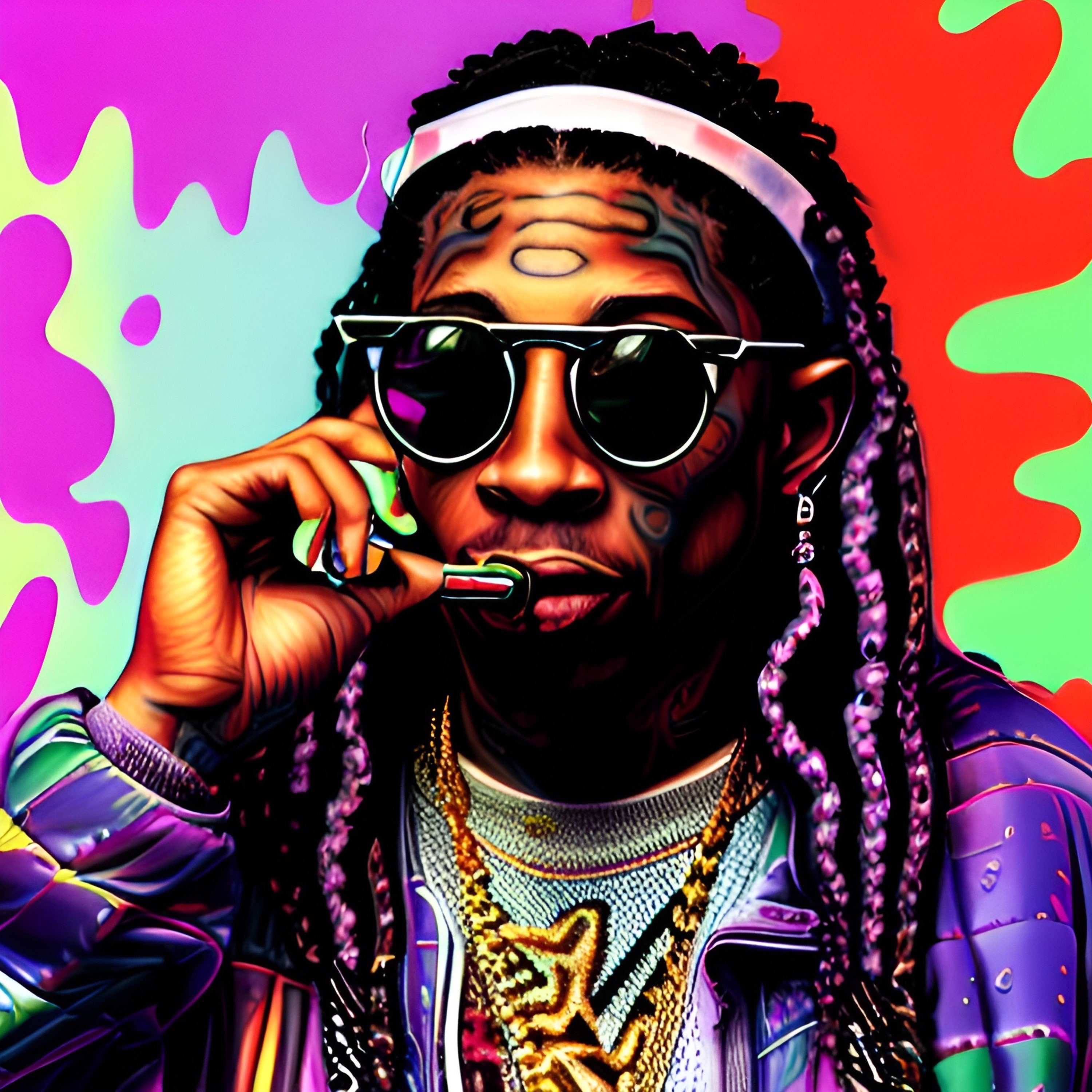 Pop Art Lil Wayne