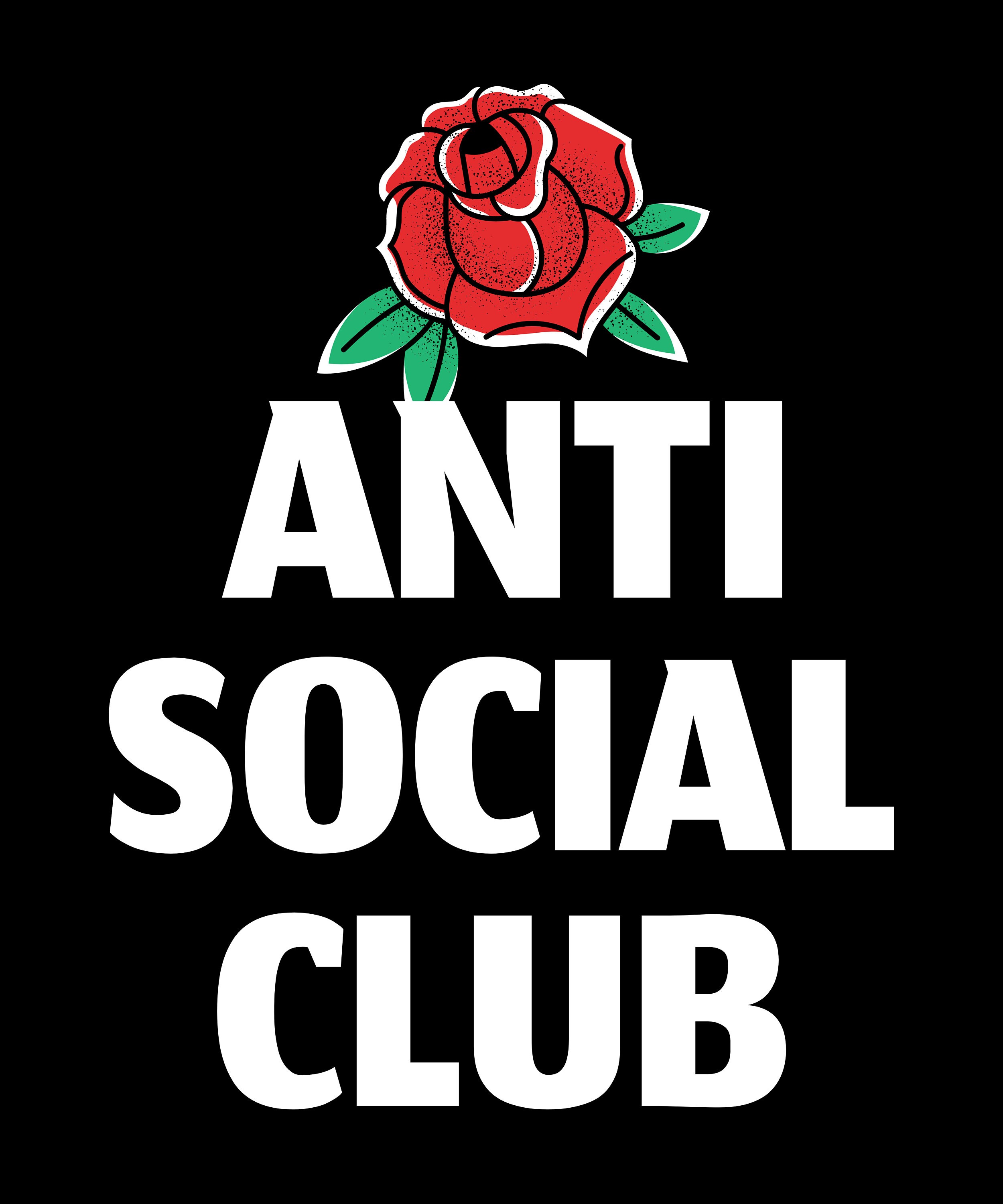 Anti Social Club Design - Etsy