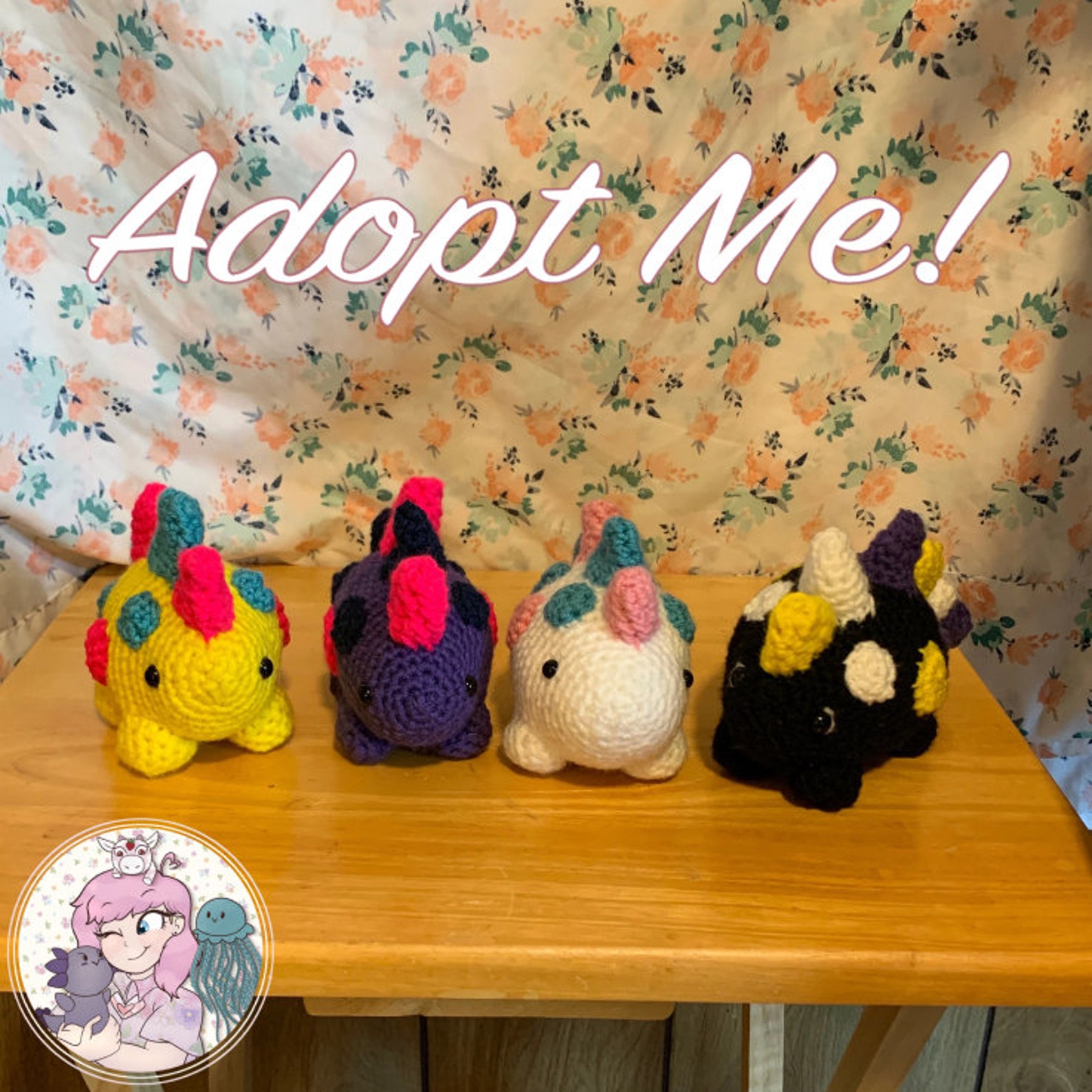 Queer Dino Crocheted Plushies LGBTQIA - Etsy