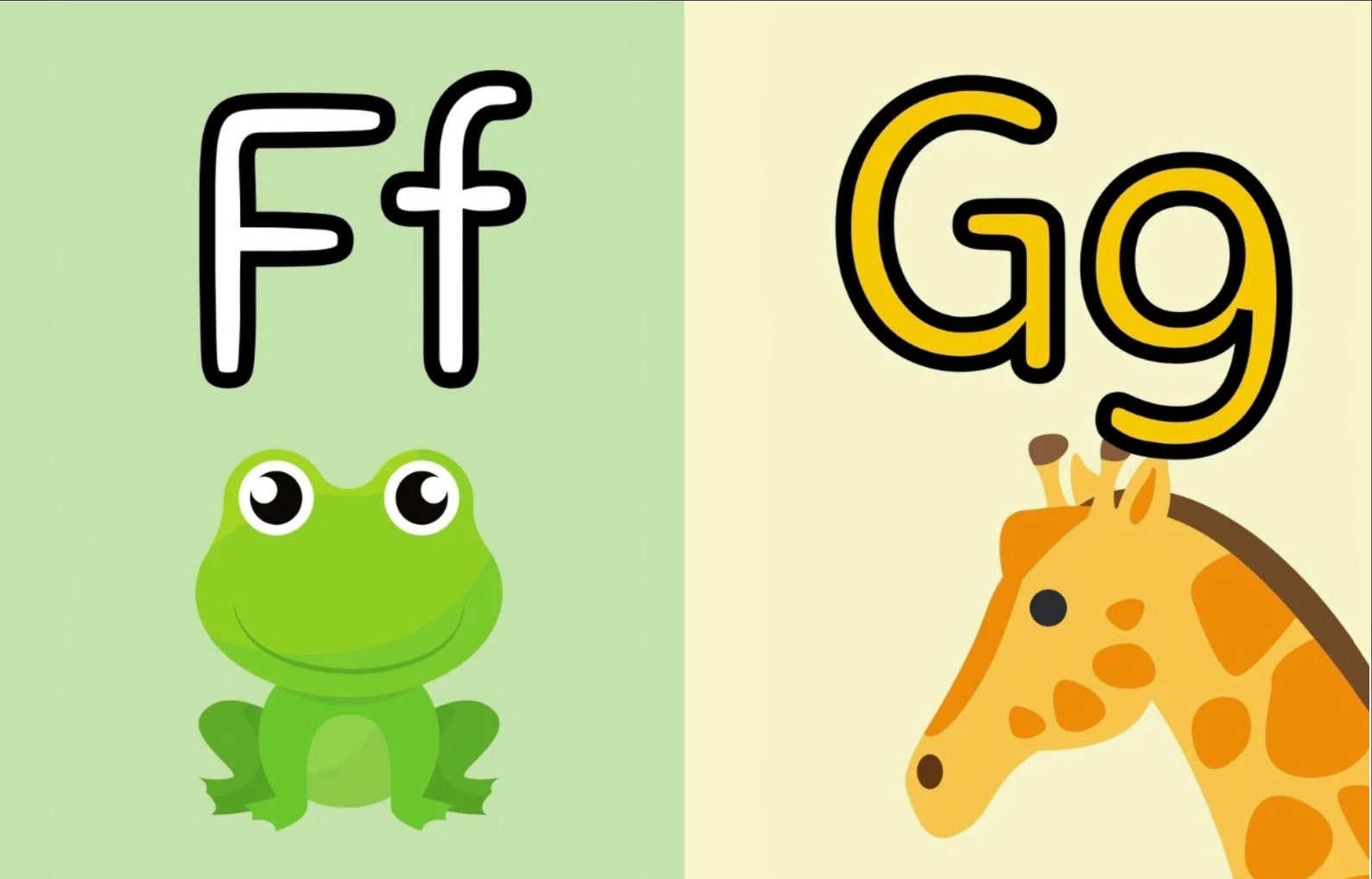 Alphabet for Kids. Upper and Lower Case Letters With Objects. Easily ...