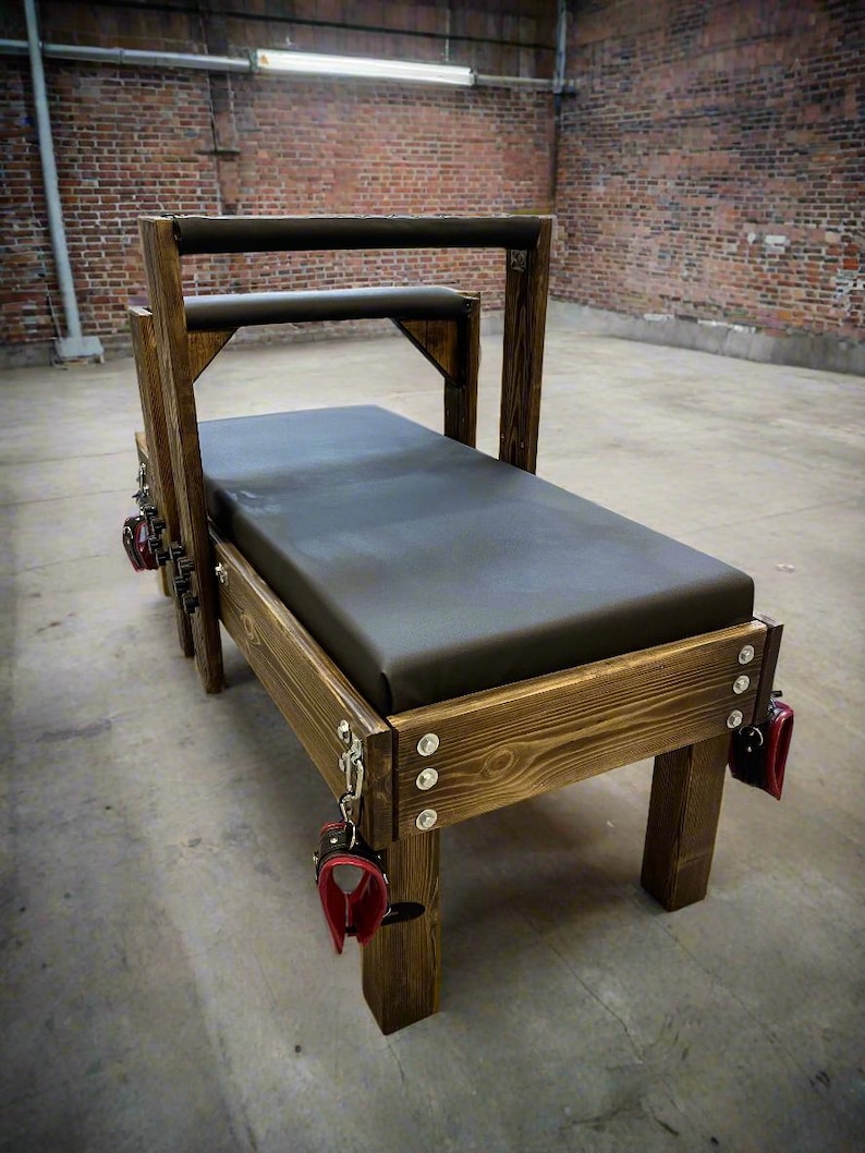Adjustable Wood Clamping Bench: Inconspicuous BDSM Furniture - Etsy