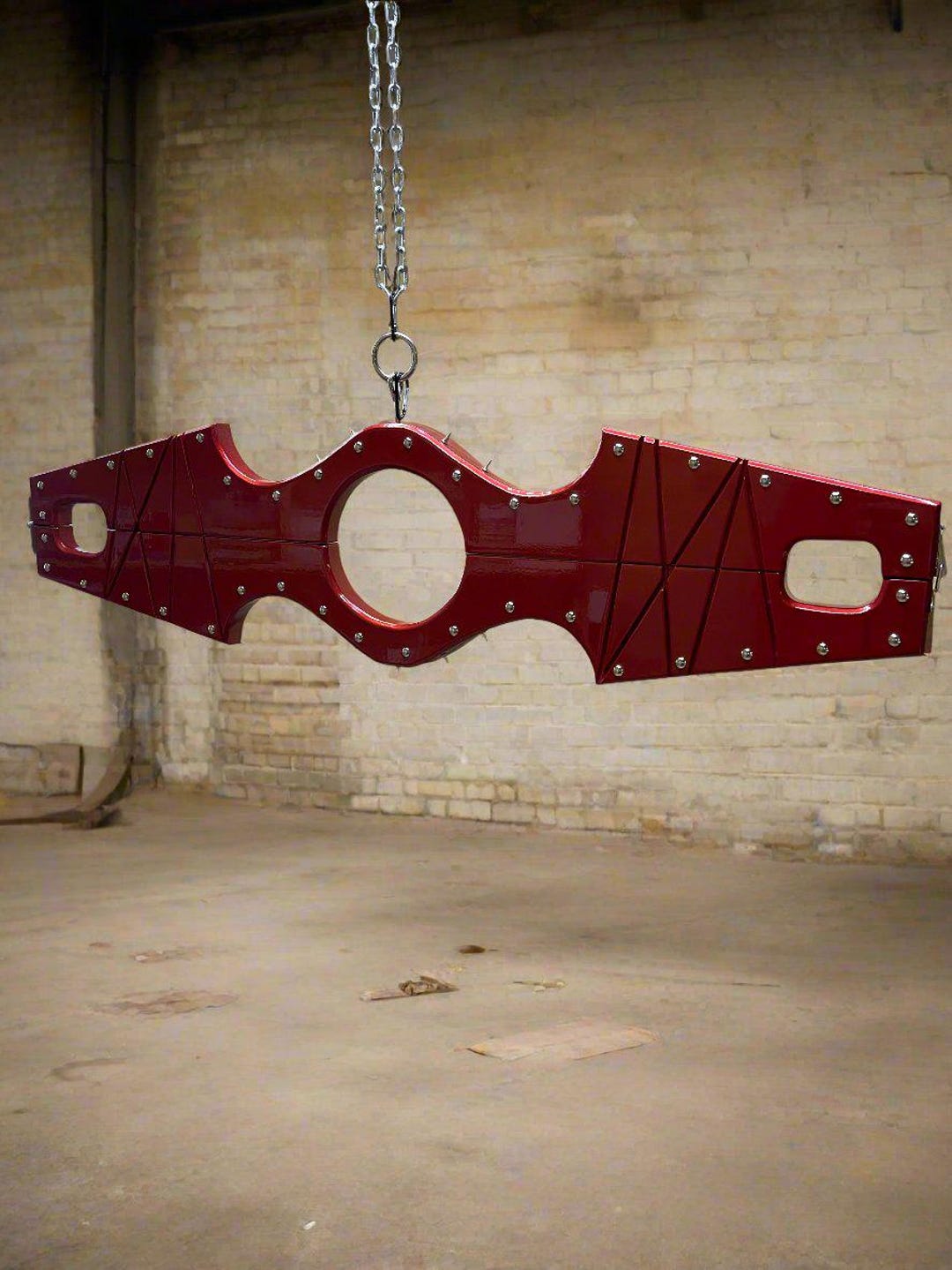 Wooden Shackles and Collar Spiked Design for Thematic Wear. BDSM ...