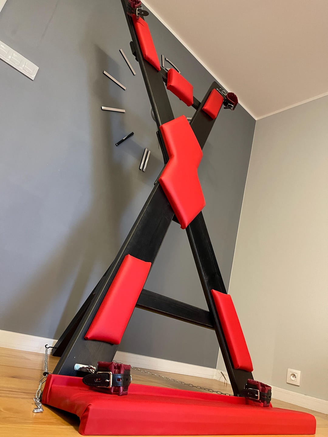 Handmade Solid Wood St. Andrew's Cross – Bondage Furniture With ...