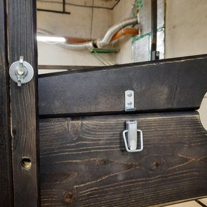 BDSM Inspired Wooden Bed With Restraining Options Unique Adult Play ...