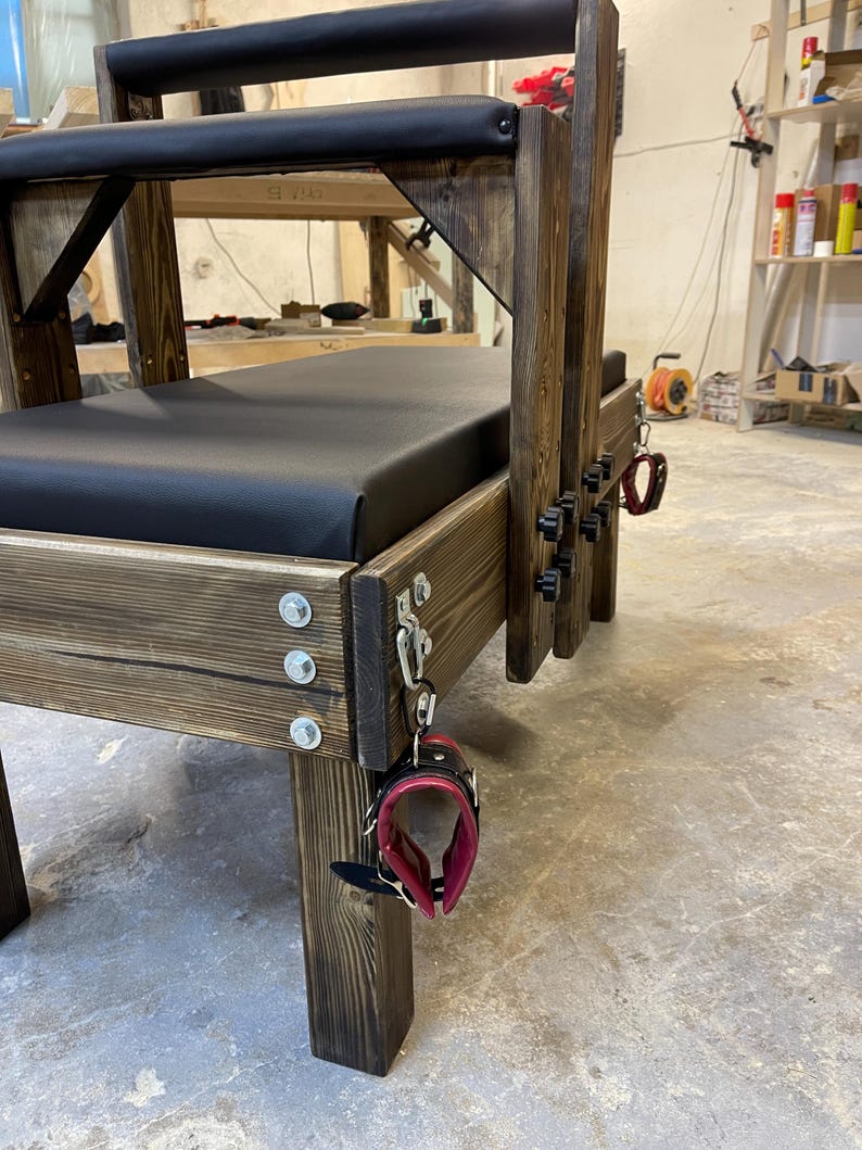 Adjustable Wood Clamping Bench: Inconspicuous BDSM Furniture - Etsy