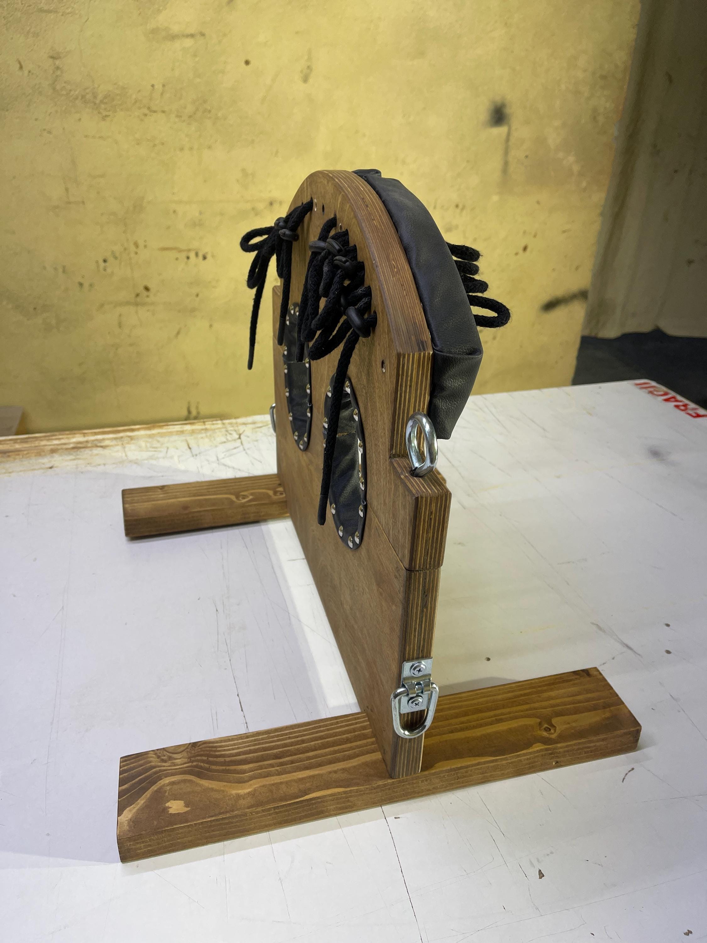 BDSM Foot Fetish Fixation: Handcrafted Leg Shackles Bondage Furniture ...