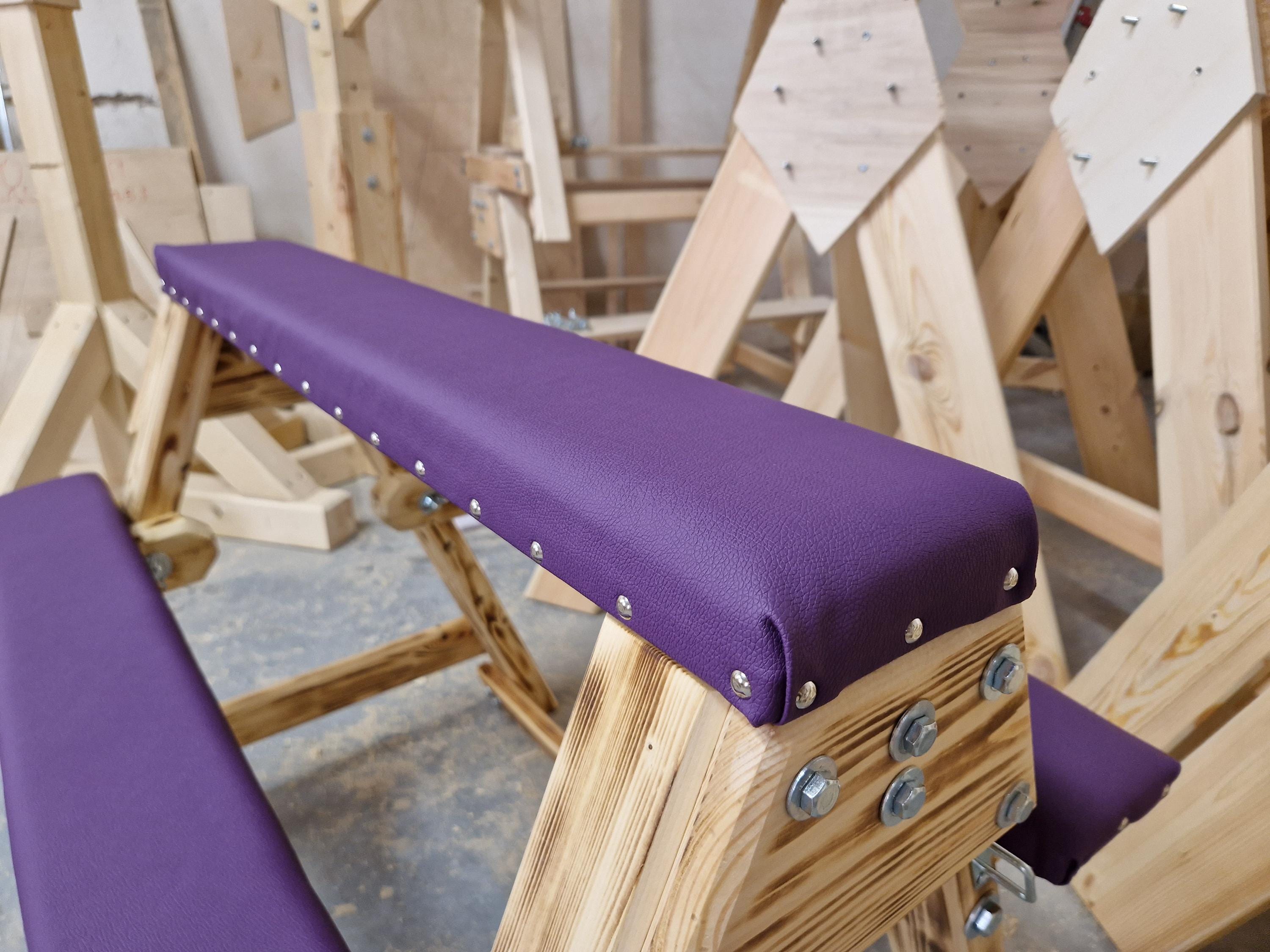 Handmade Wooden Spanking Bench – Adjustable Bondage Bench, BDSM Sex ...