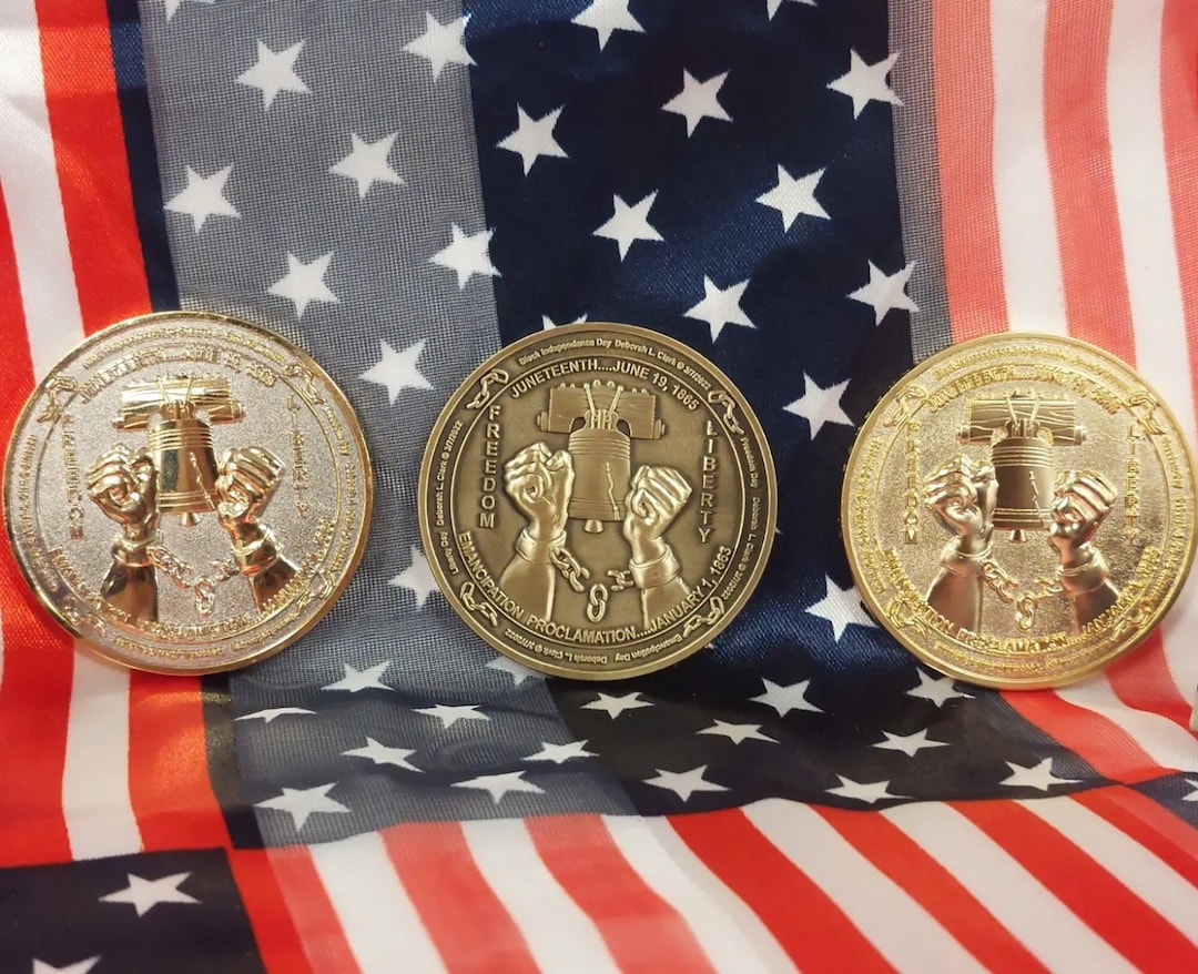 Juneteenth Commemorative Coin - Etsy