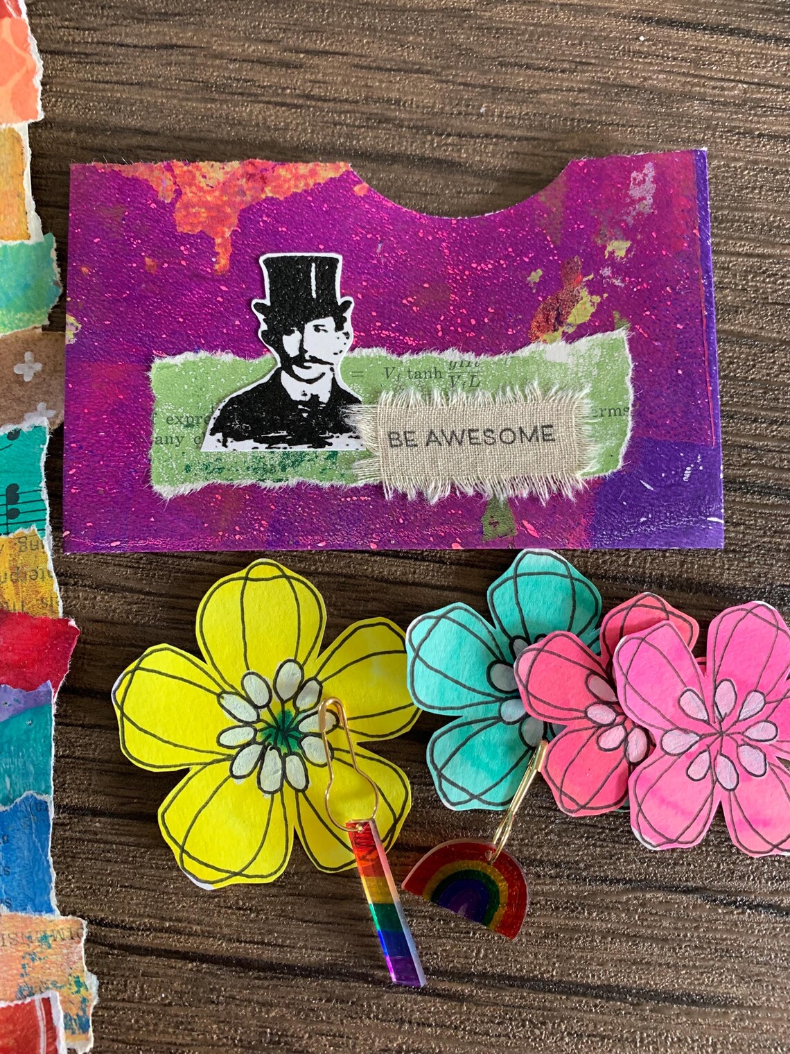 Rainbow Journaling Embellishments - Etsy