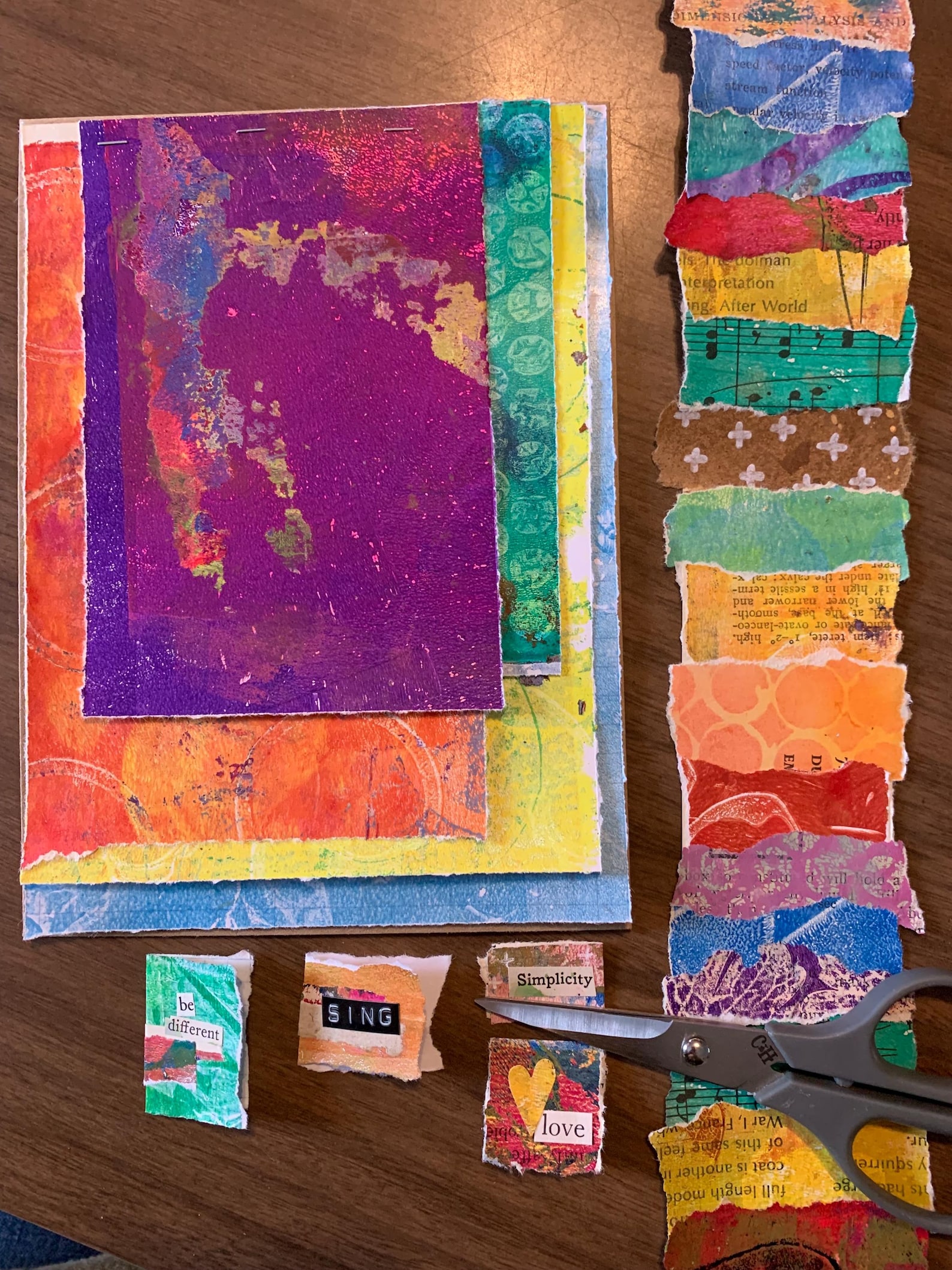 Rainbow Journaling Embellishments - Etsy