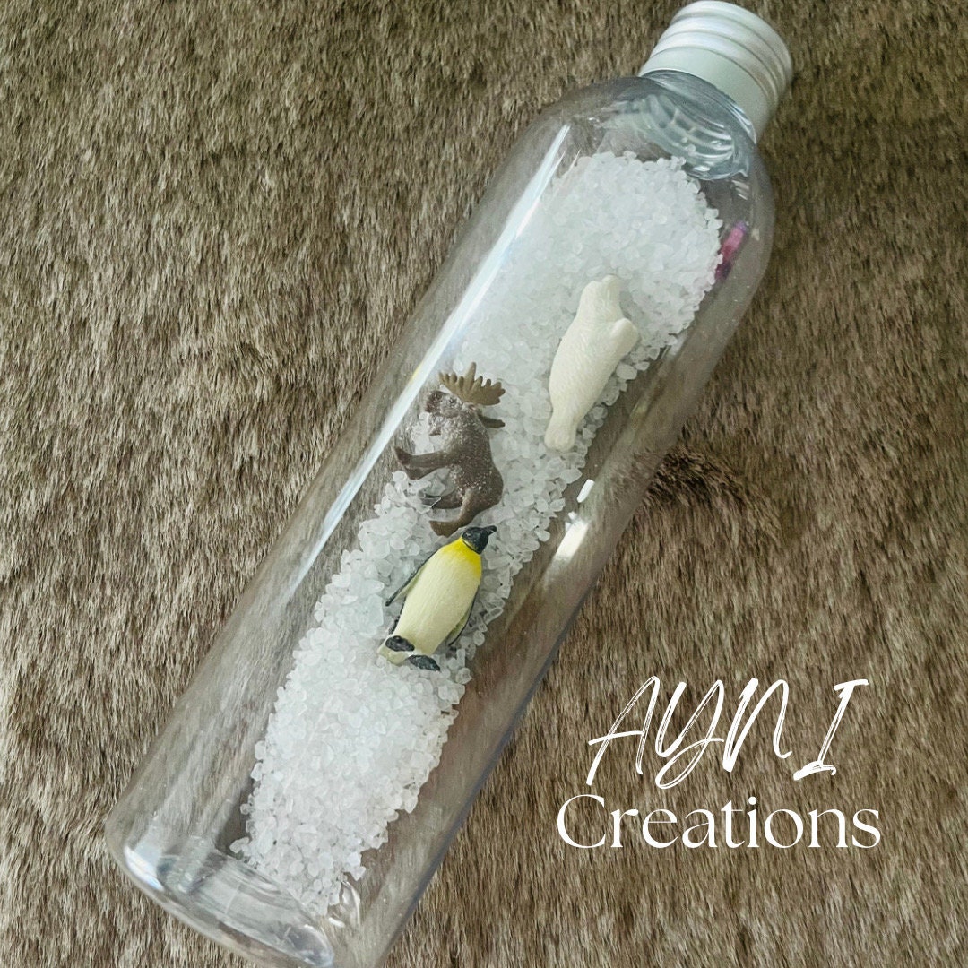 Sensory Bottle, Banquise Model Baby Awakening Gift - Etsy