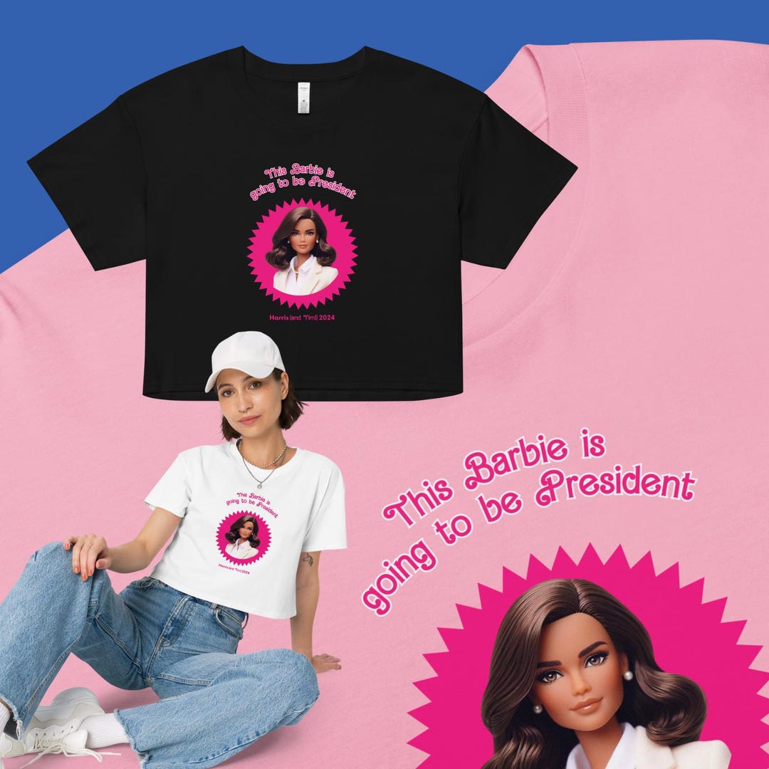 This Barbie is Going to Be President, Kamala Harris and Tim 2024 Barbie ...