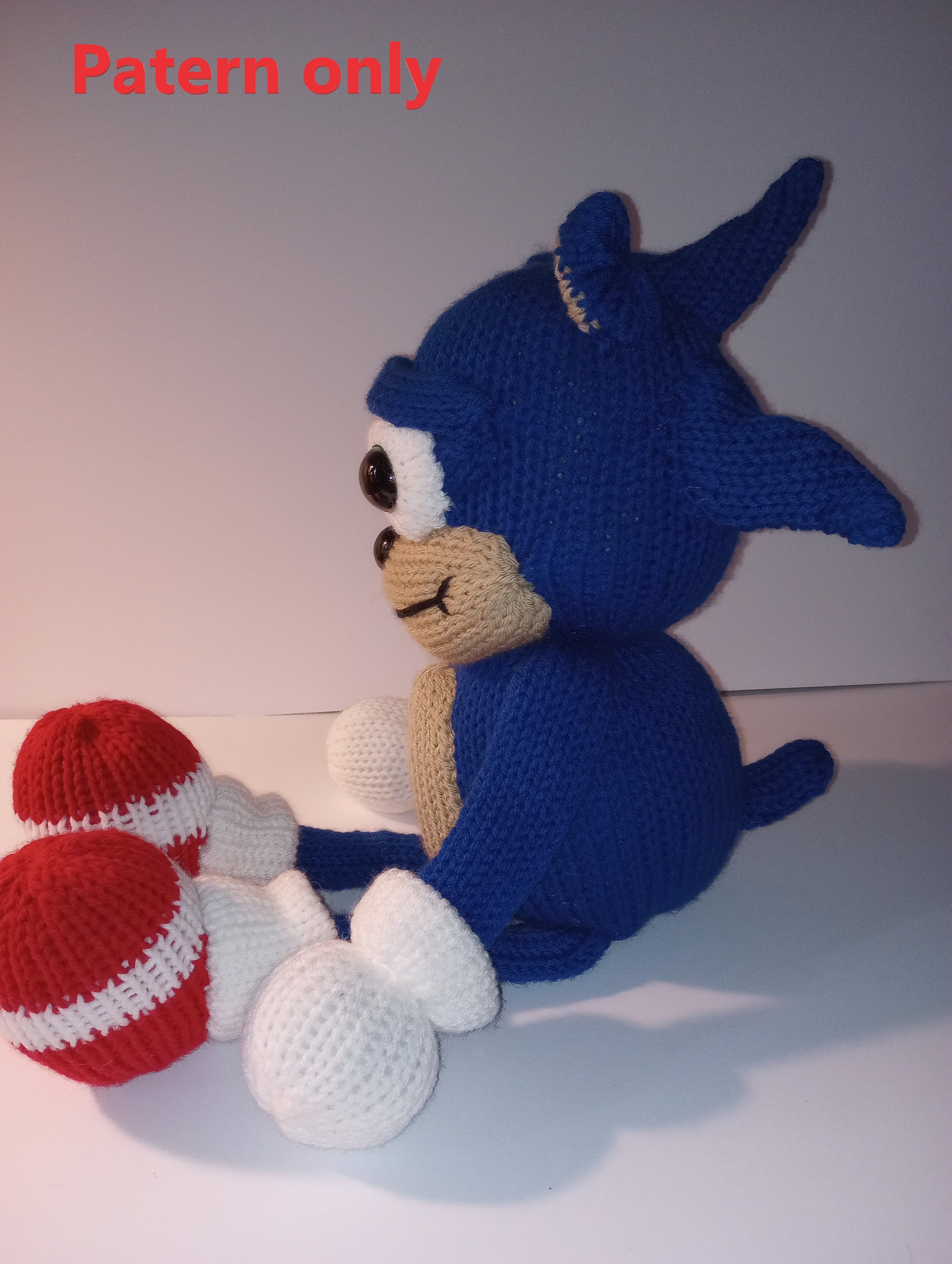 Blue Hedgehog Knit Pattern for Your Addi/centro Knitting Machine - Etsy