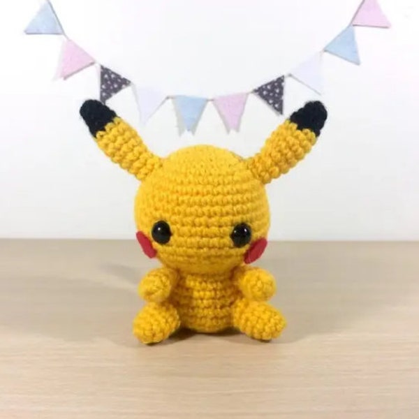Pikachu Crochet Pattern - Etsy UK