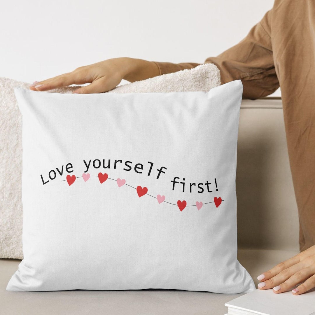 Love Yourself First SVG | Self Love Svg Quote, Positive Affirmation Svg ...
