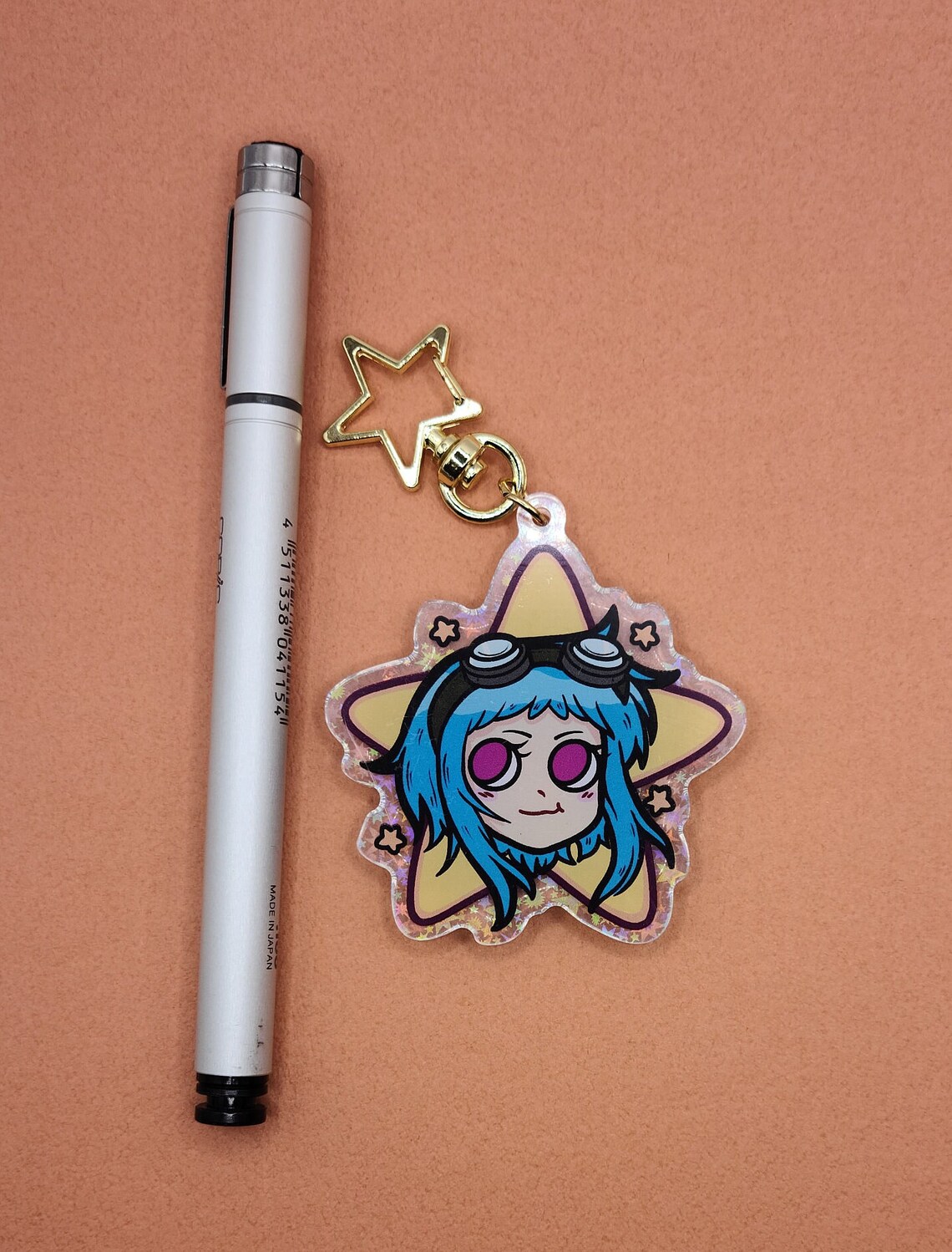 Ramona Flowers double Sided Acrylic Keychain One Side Holographic One ...