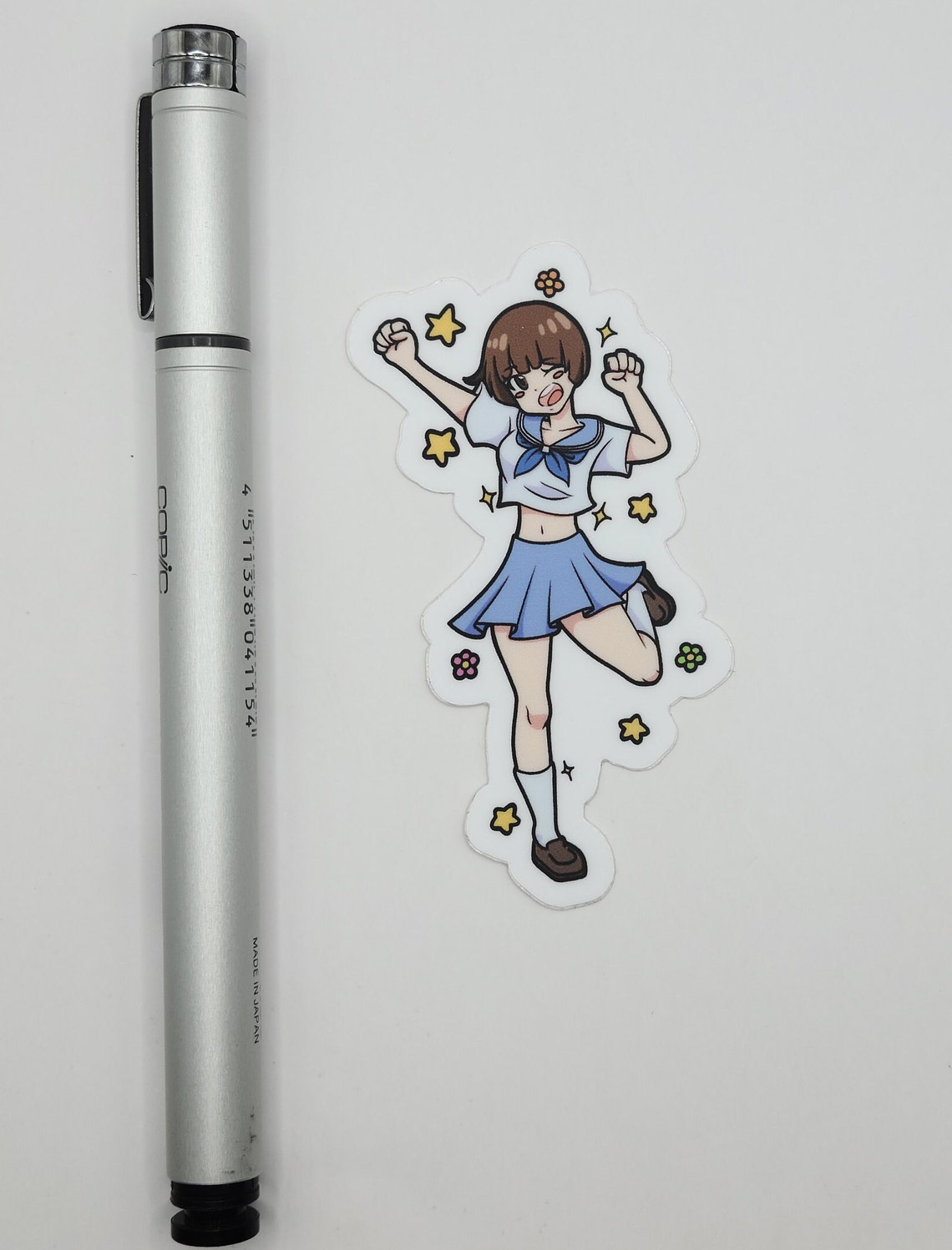 Mako Mankanshoku Vinyl Sticker - Anime Sticker - Anime Waifu - Kill La ...