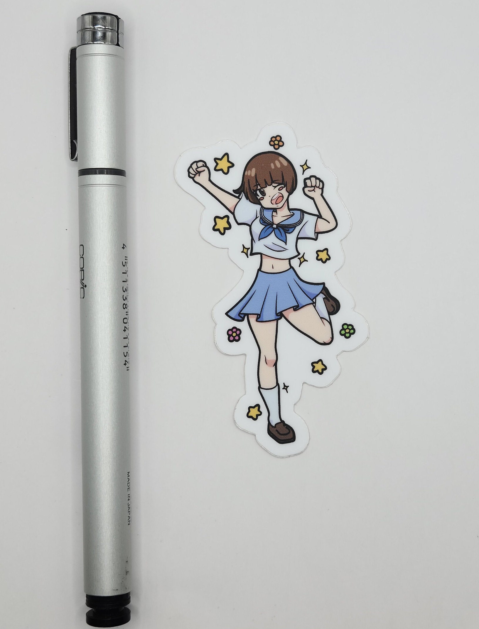 Mako Mankanshoku Vinyl Sticker - Anime Sticker - Anime Waifu - Kill La ...