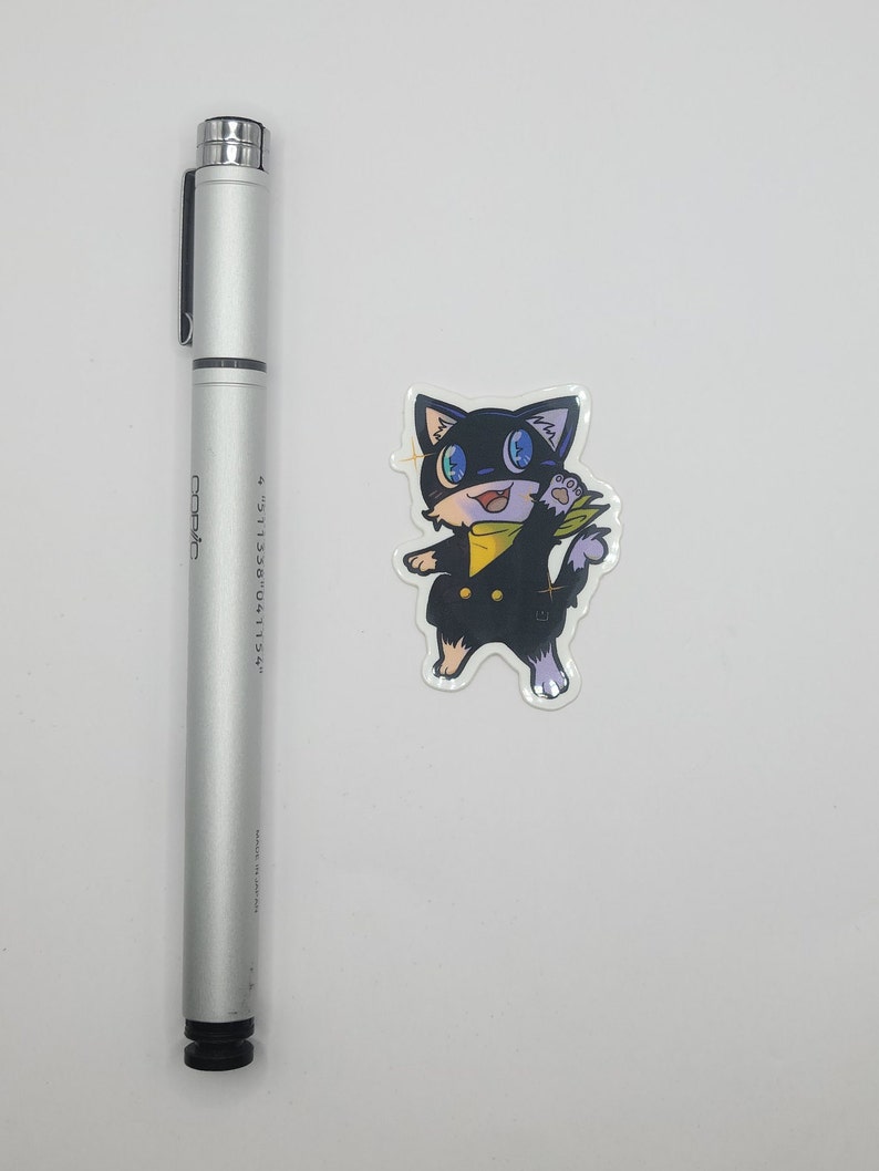 Morgana 2 Glossy Vinyl Sticker Persona 5 Joker - Etsy