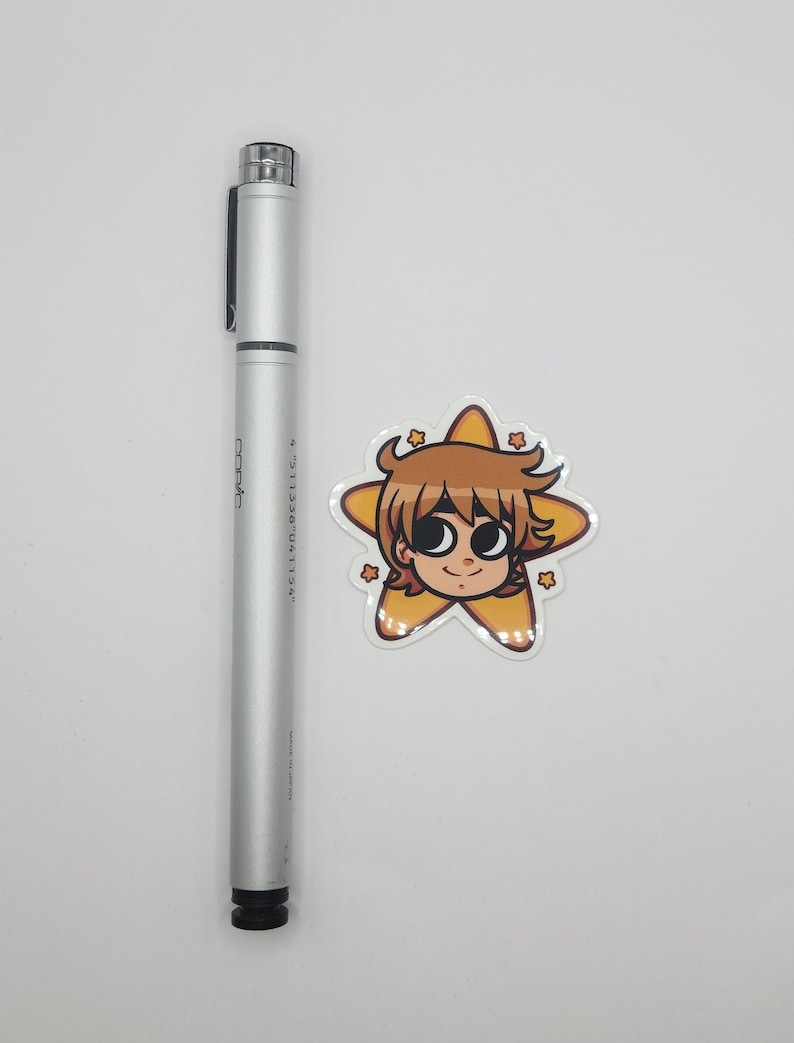 Scott Pilgrim Star Glossy 1.9 X 1.9 Vinyl Sticker Scott Pilgrim Vs. the ...
