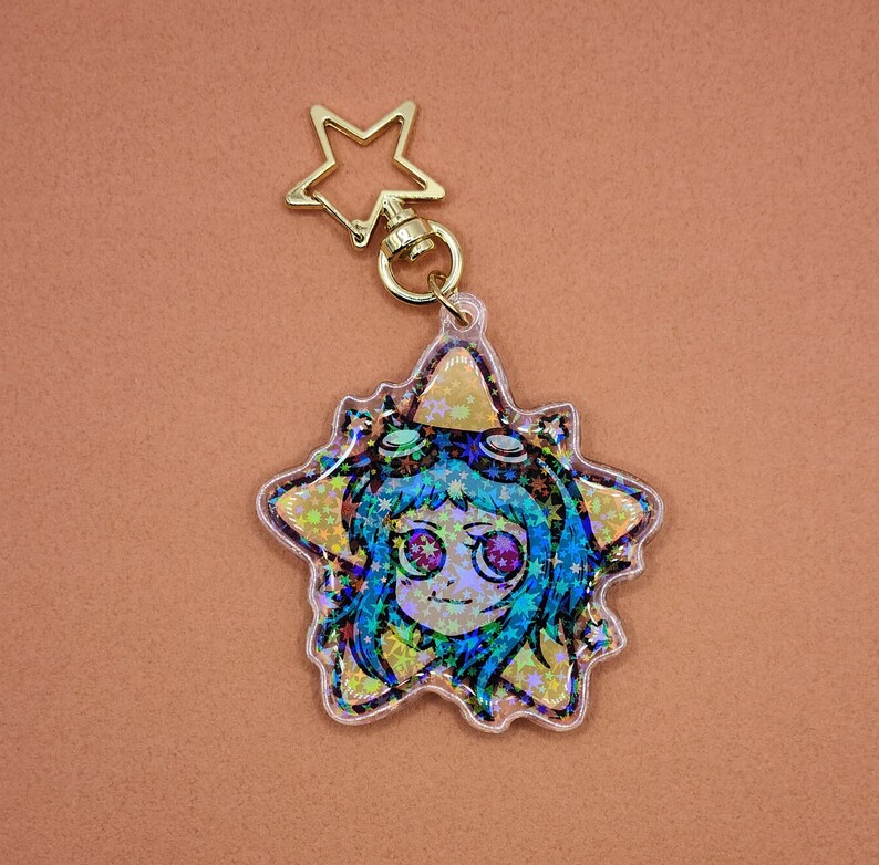 Ramona Flowers double Sided Acrylic Keychain One Side Holographic One ...