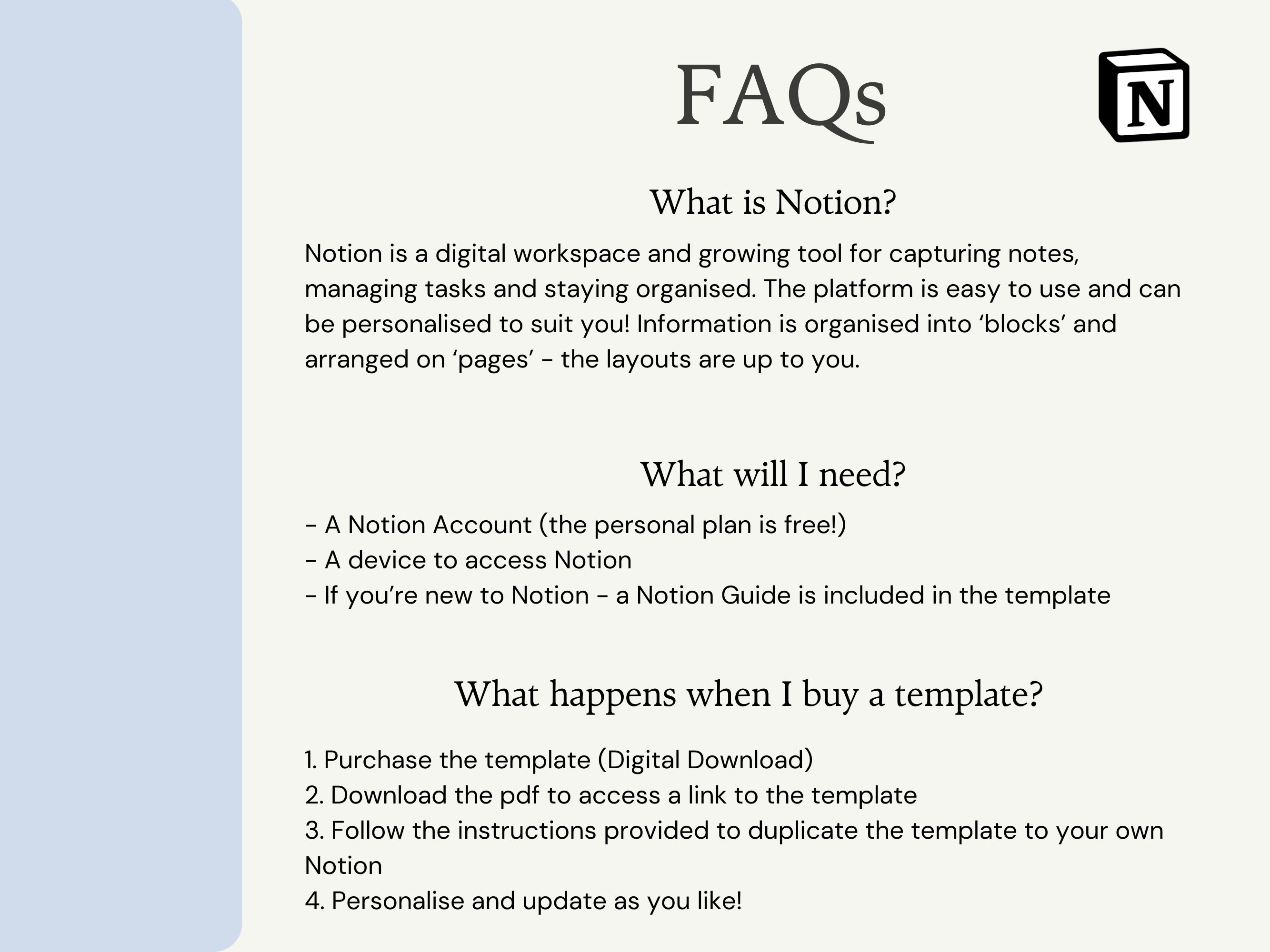 University Student Notion Template Academic Planner, Uni Organiser ...
