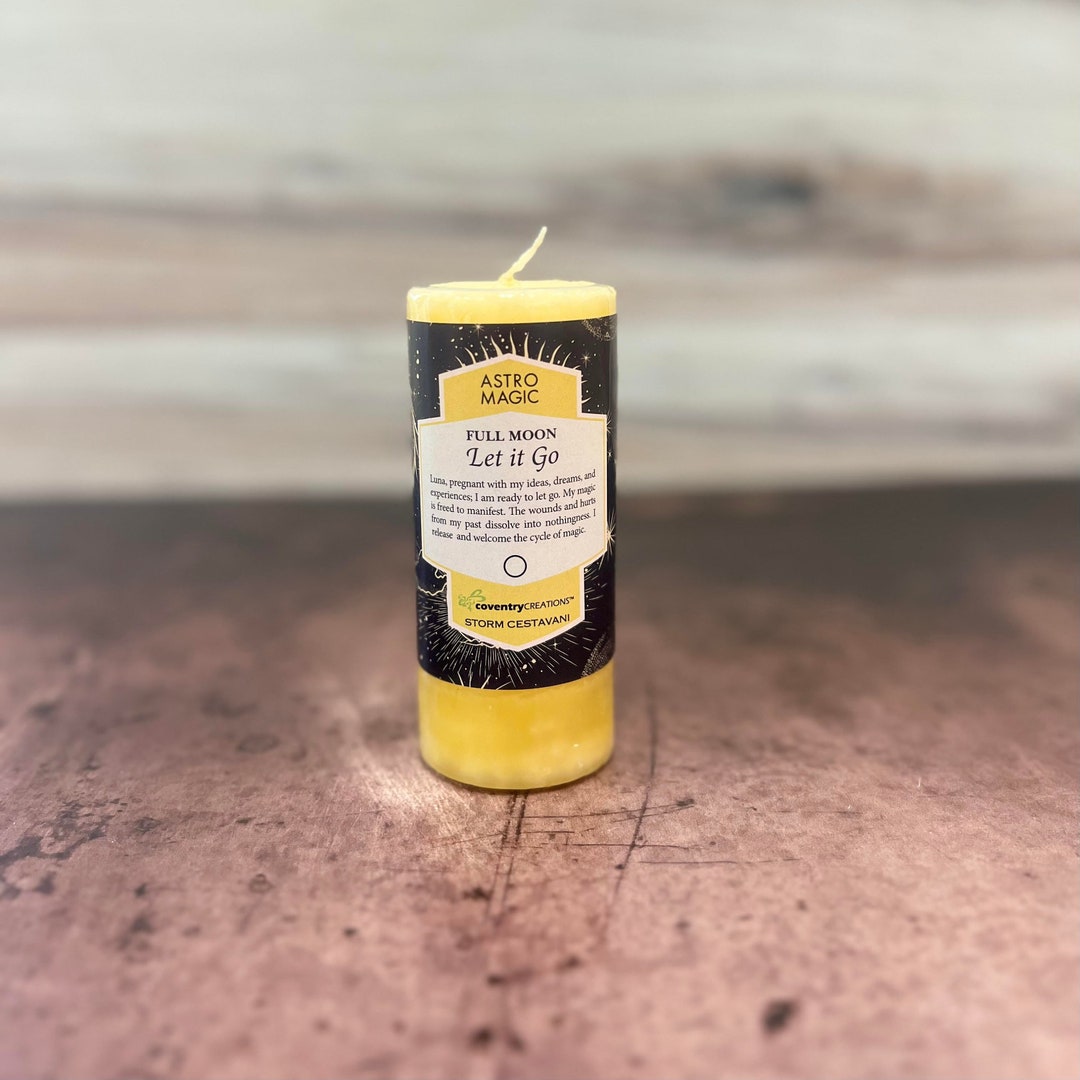 Astro Magic Full Moon Let It Go Candle - Etsy