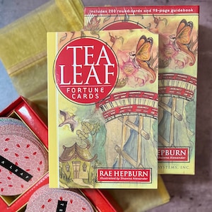 Tea Leaf Fortune Deck and Guidebook | Oracle Cards | Divination Cards ...