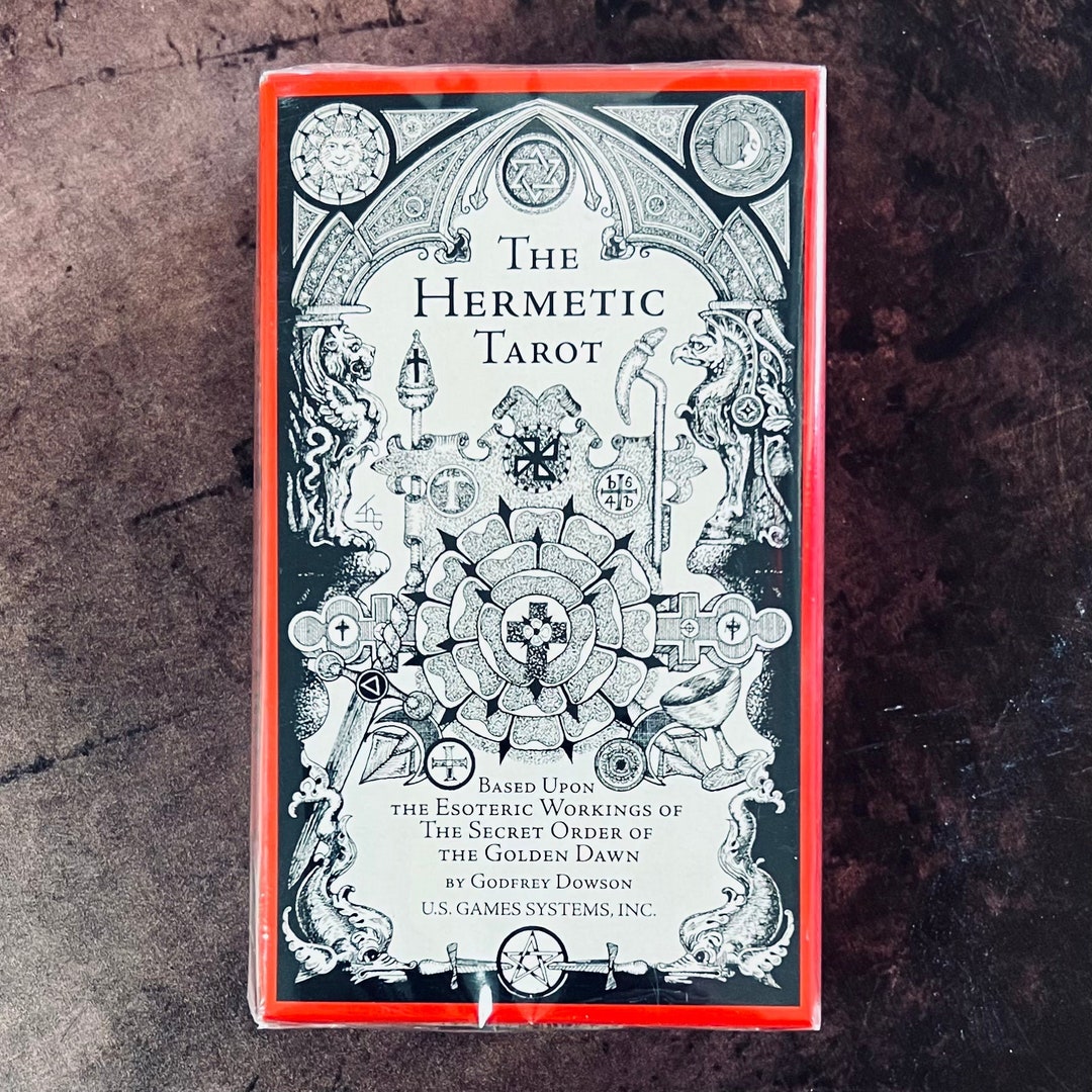 The Hermetic Tarot Deck and Guidebook - Etsy