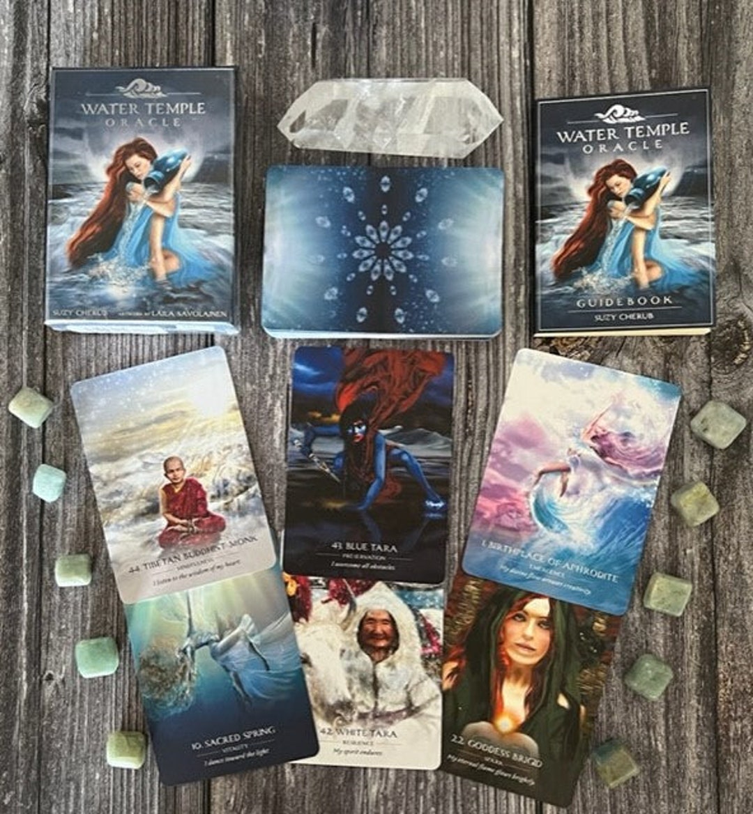 Water Temple Oracle Deck and Guidebook | Motivational Oracle| - Etsy Canada