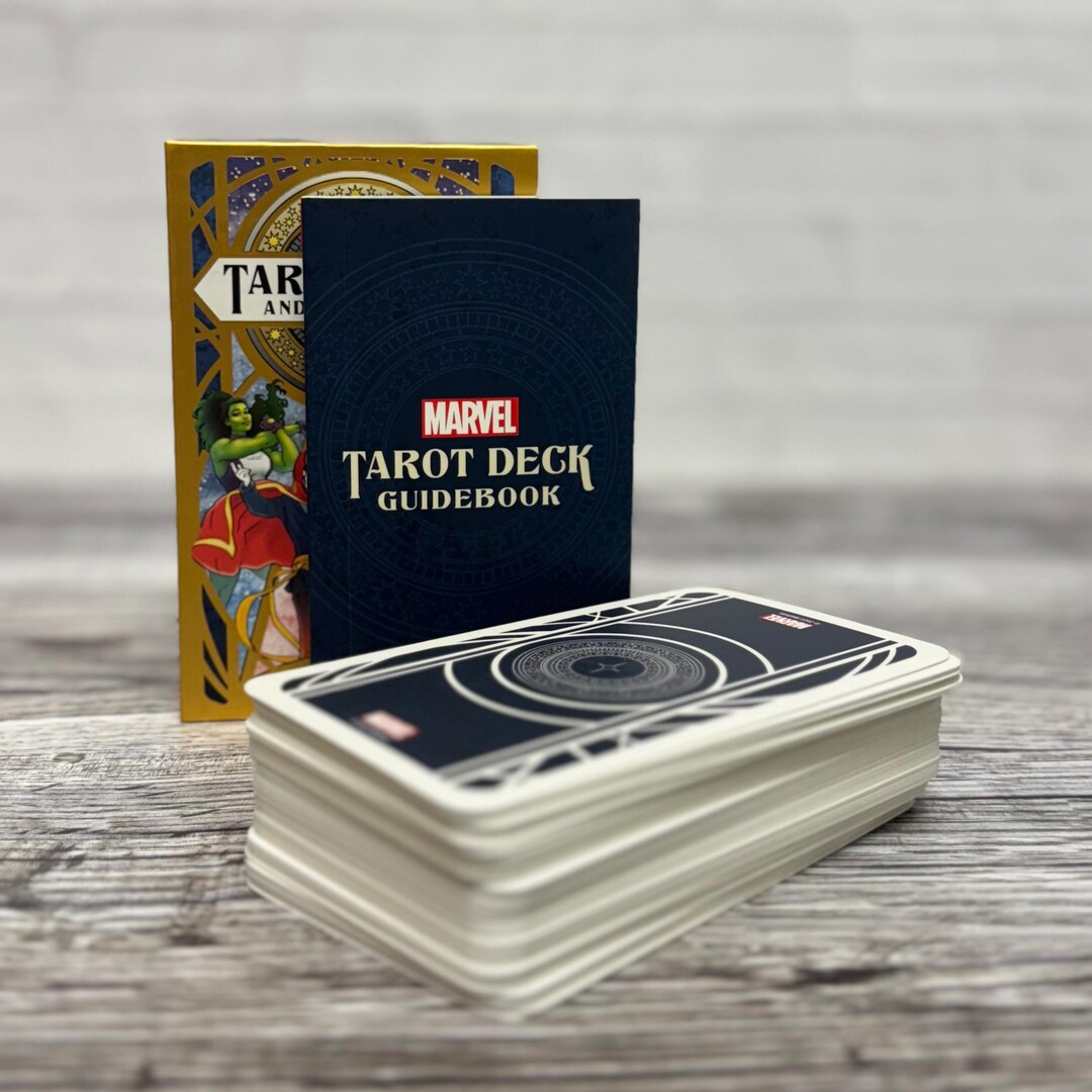 Marvel Tarot 78 Card Tarot Deck and Guidebook - Etsy
