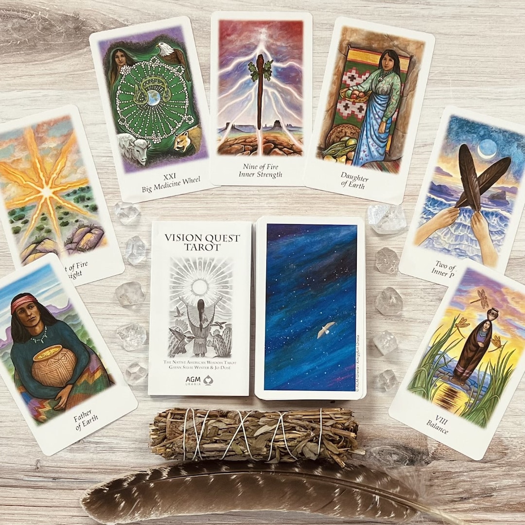 Vision Quest Tarot Deck - Etsy