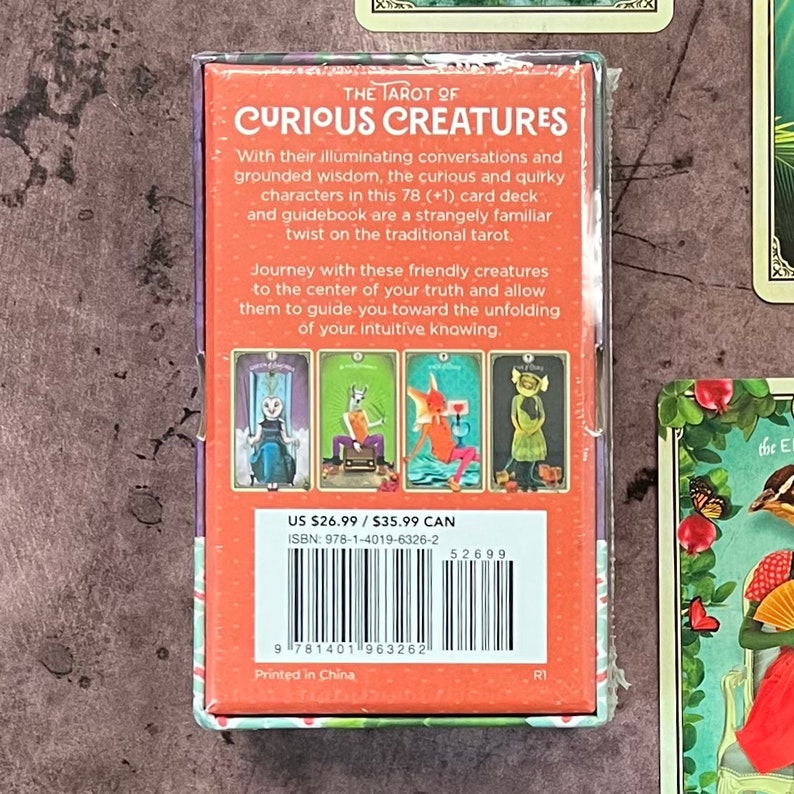 The Tarot of Curious Creatures Deck and Guidebook - Etsy