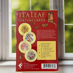 Tea Leaf Fortune Deck and Guidebook | Oracle Cards | Divination Cards ...
