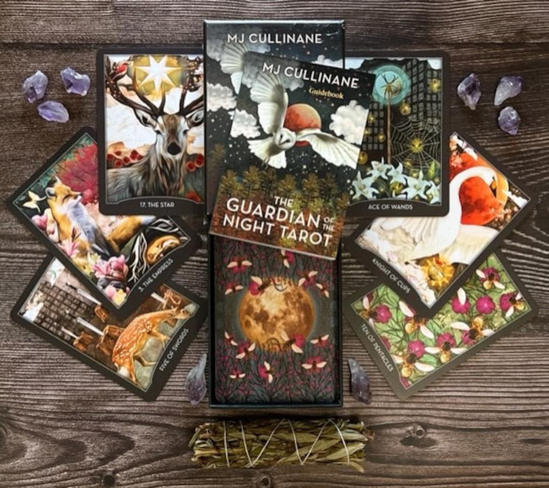 The Guardian of the Night Tarot: Deck and Guidebook - Etsy