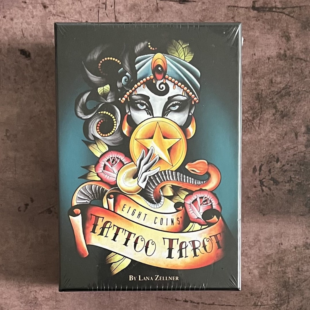 Eight Coins Tattoo Tarot Deck and Book - Etsy