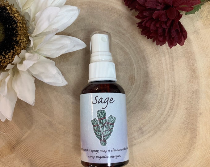 Sage, Sage Spray, White Sage Spray, Smudging Spray, Smudging, Palo ...